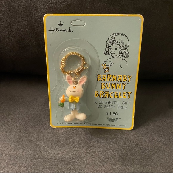 Hallmark | Jewelry | 975 Hallmark Barbaby Bunny Bracelet | Poshmark